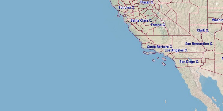 Santa Barbara County boundaries